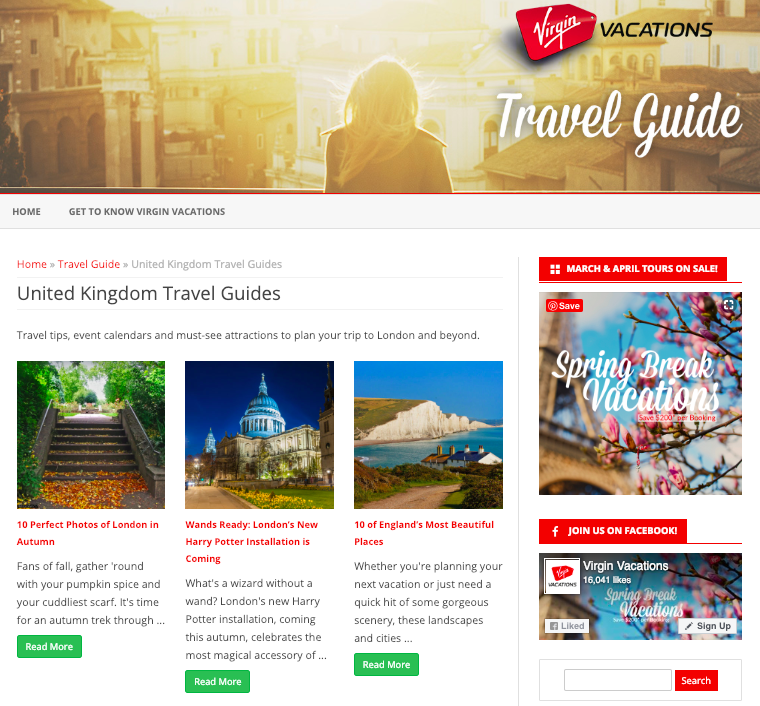 Travel Marketing Portfolio | Natalie Reinert Agency
